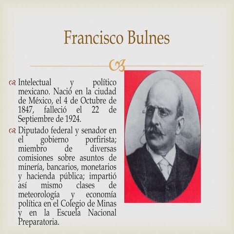 Francisco bulnes | PPTX