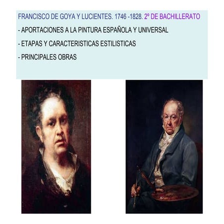 Francisco de goya. | PDF