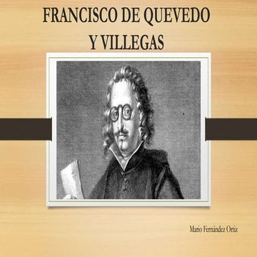 Francisco de Quevedo | PPTX
