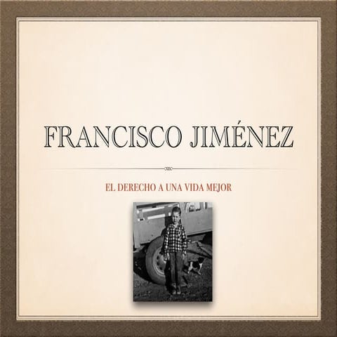 Francisco jimenez | PDF