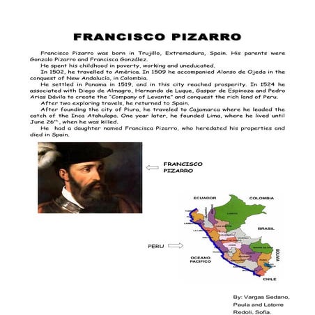Francisco pizarro | ODT