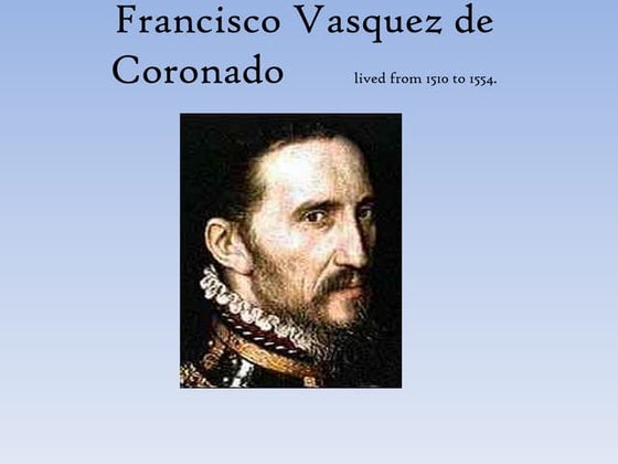 Francisco Vasquez De Coronado | PPT
