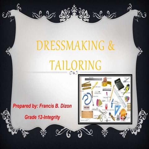 Identifying and Classifying Sewing Tools and Materials | PPT