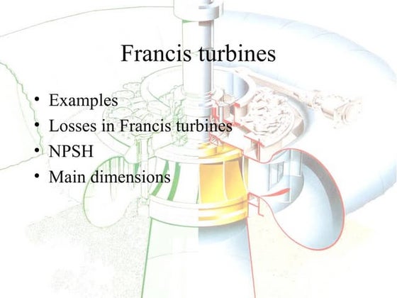Governing of francis turbine | PDF
