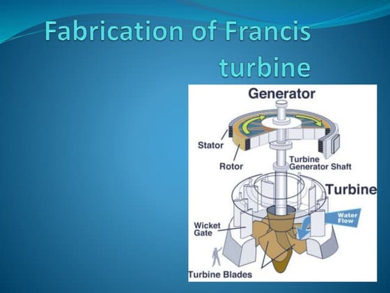 Francis Turbine | PPT