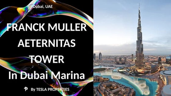 THE PIER RESIDENCE In Dubai Maritime City By Tesla Properties a Dubai ...