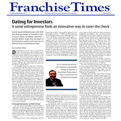 Franequity Franchise Times Article | PDF