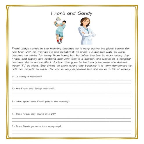 Frank and Sandy | PDF