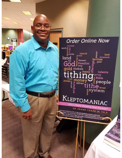 Kleptomaniac: Who's Really Robbing God Anyway? (Book Poster) | PDF