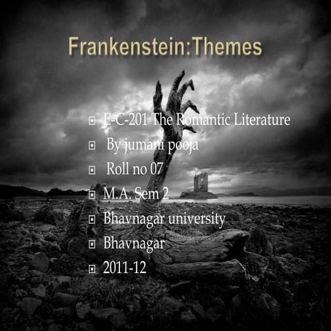 Frankenstein | PPTX