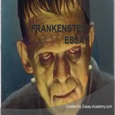 Frankenstein essay | PPTX