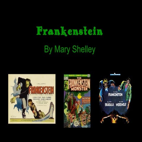 Frankenstein intro ppt_2013 | PPT