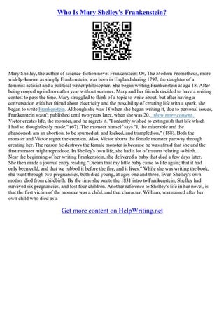 Romanticism & frankenstein | PPT