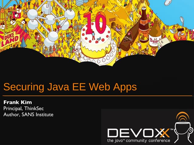 Securing Java Ee Web Apps Ppt 2852