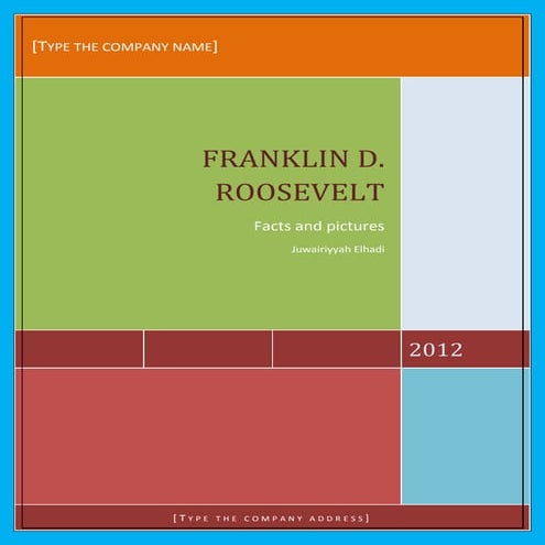 FRANKLIN D. ROOSEVELT | DOCX