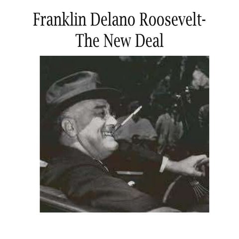 Franklin delano roosevelt | PPTX