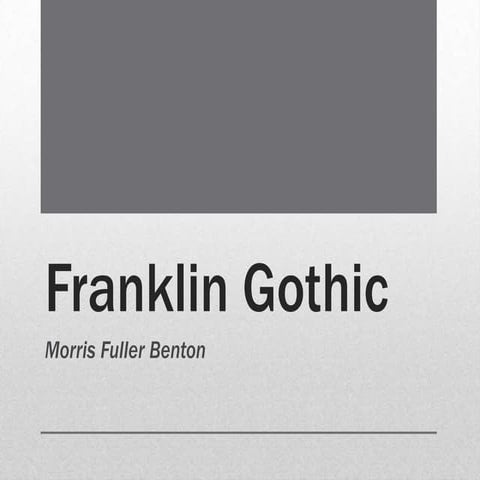 Franklin presentation | PPTX