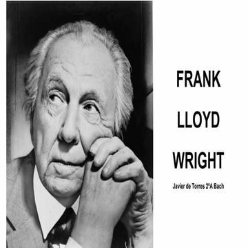 Frank Lloyd Wright | PPT