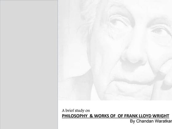 Frank Lloyd Wright Presentation | PPT