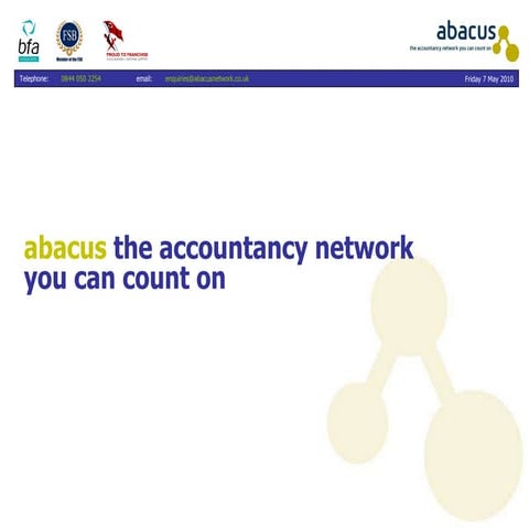 Info for accountants re the abacus network | PPT
