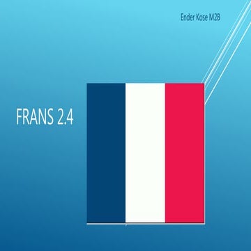 m2fa1 Franse woorden 2.4Frans opdracht | PPTX