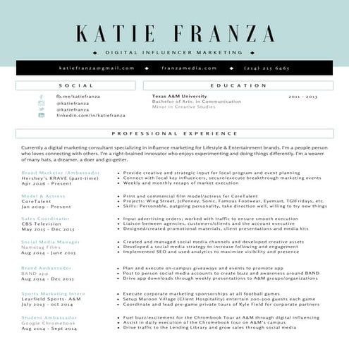 Katie Franza- Resume | PDF