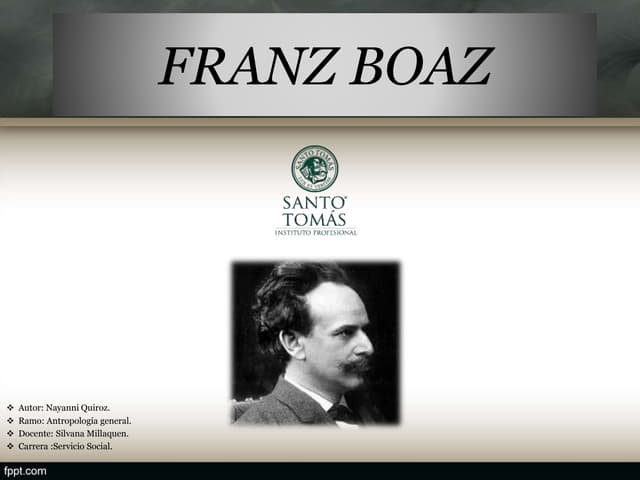 Franz Boas- By HK