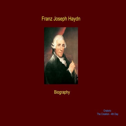 Franz Joseph Haydn - Biography | PPS