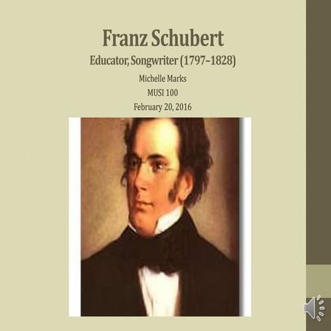 Schubert | PPTX