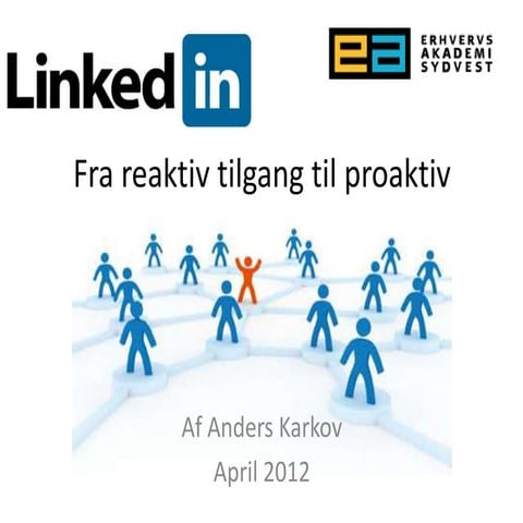 Fra Reaktiv Tilgang Til Proaktiv | PPT