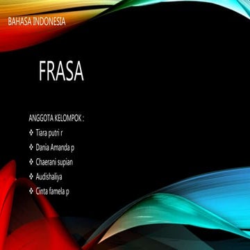 Frasa | PPTX