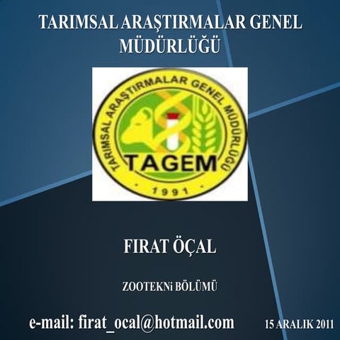 Fırat öçal tagem | PPTX