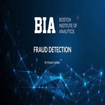 Innovative Approaches to Fraud Detection: Advanced Techniques and Best Practices | PPTX ...
