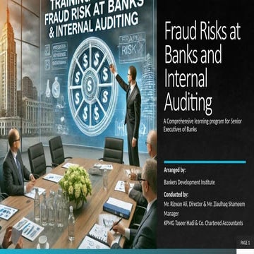 Fraud Risk at Banks & Internal Auditing.pptx