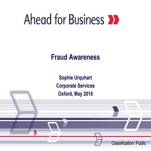 Fraud seminar for charities | PDF