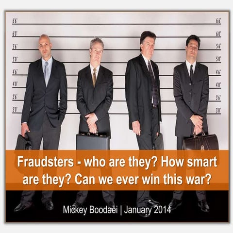 Fraudsters | PPTX