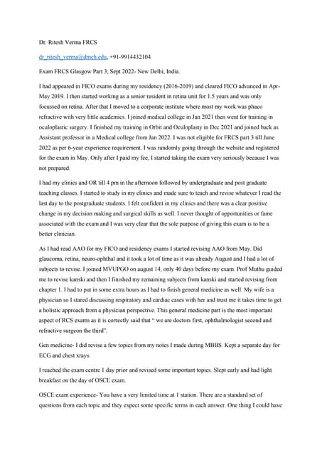 Undergraduate Ophthalmology guidelines | PPTX | Eye and Vision ...