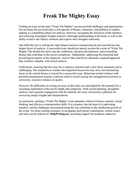 Perks Of Being A Wallflower Essay Pdf