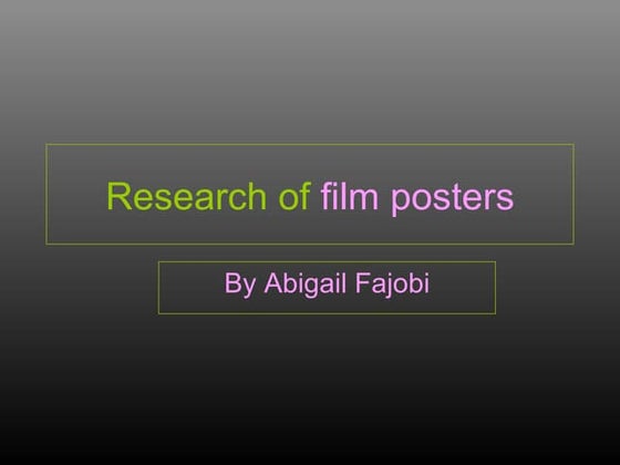 Mean girls poster analysis : JJD | DOCX