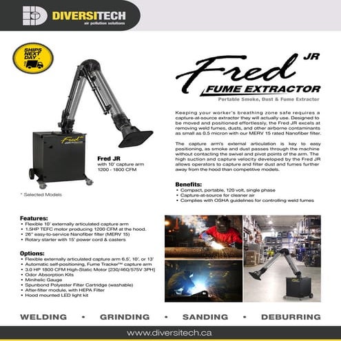 Fred JR - Product Sheet | PDF