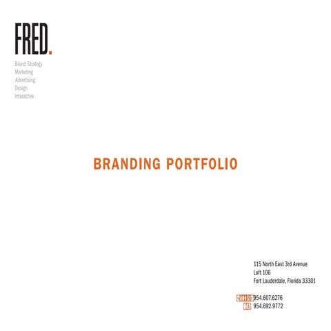 Fred branding book | PDF