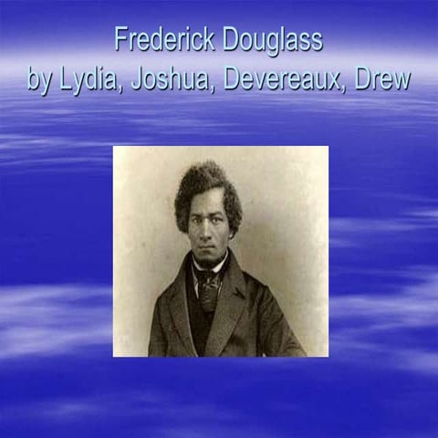 Frederick douglass | PPTX