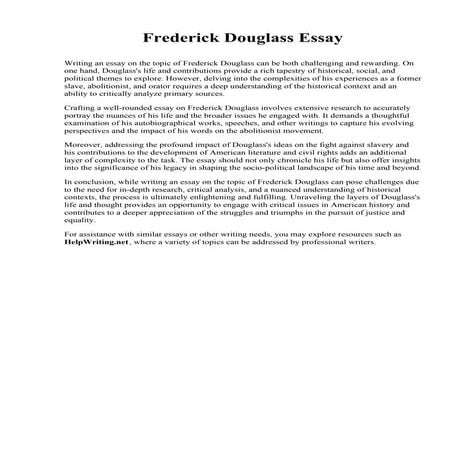 Frederick Douglass Essay.pdf