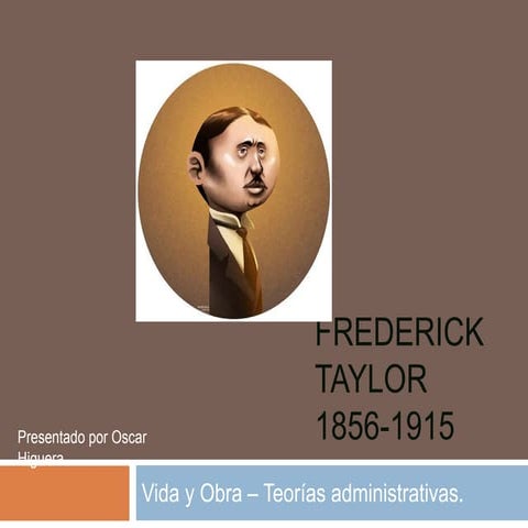 Frederick taylor. | PPTX