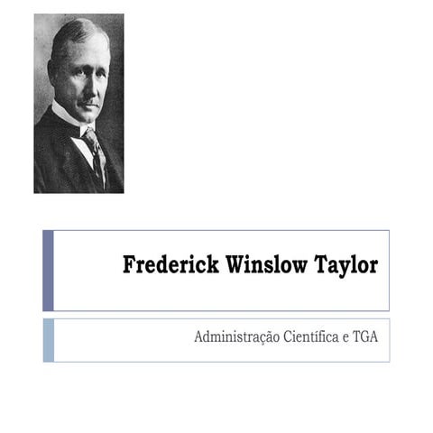 Frederick Winslow Taylor | PPTX
