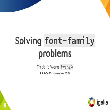 Solving Font Family Problems Pdf
