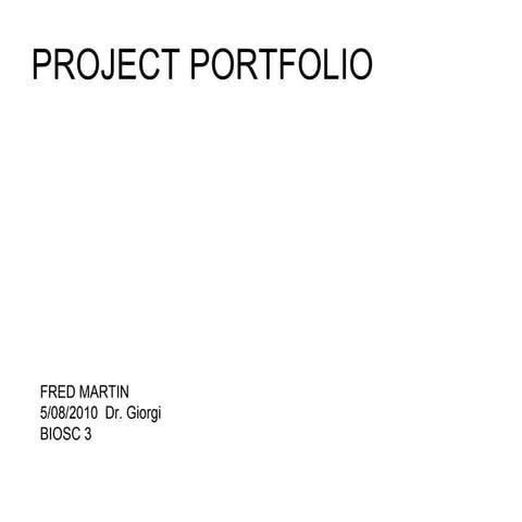 Fred Martin Imaging Portfolio2 | PPT