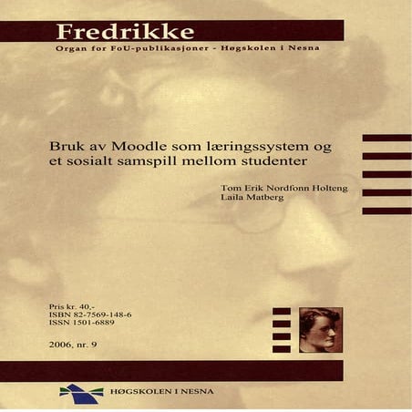 Sosialt samspill mellom studenter i en LMS | PDF