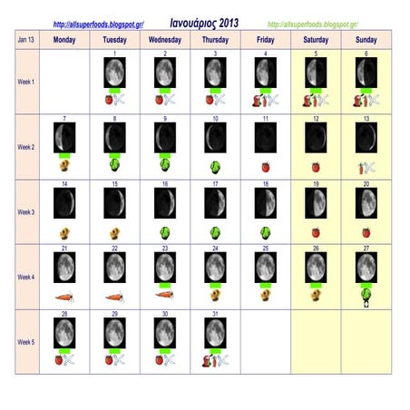 Free 2013-biodynamic -calendar-planner-greek-greece | DOC