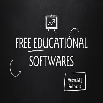 Free educational softwares | PDF